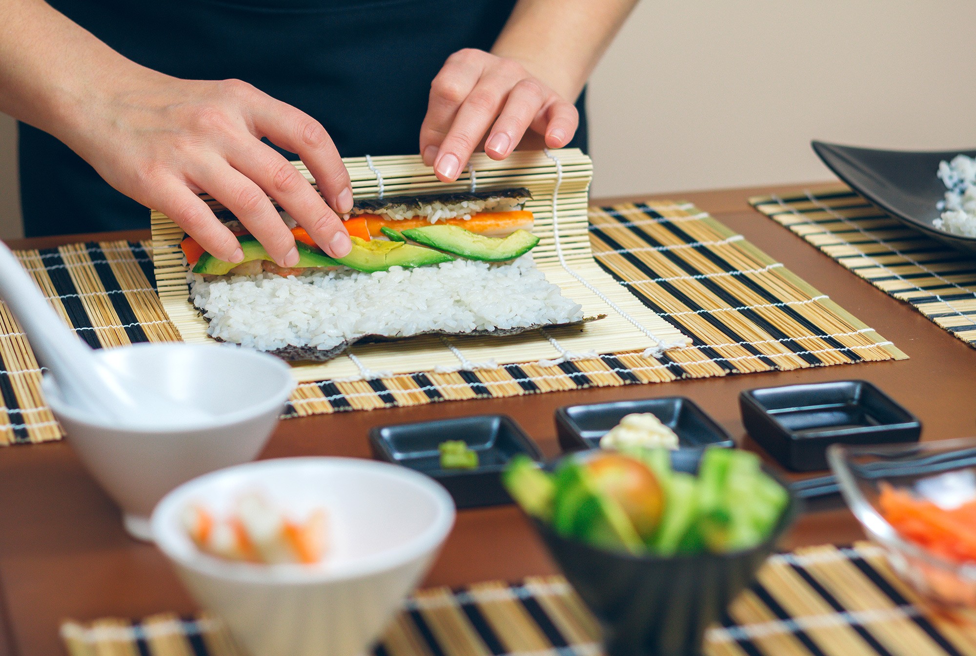 Sushis Maison - Recette de Sushis pour faire des sushis en 5 étapes
